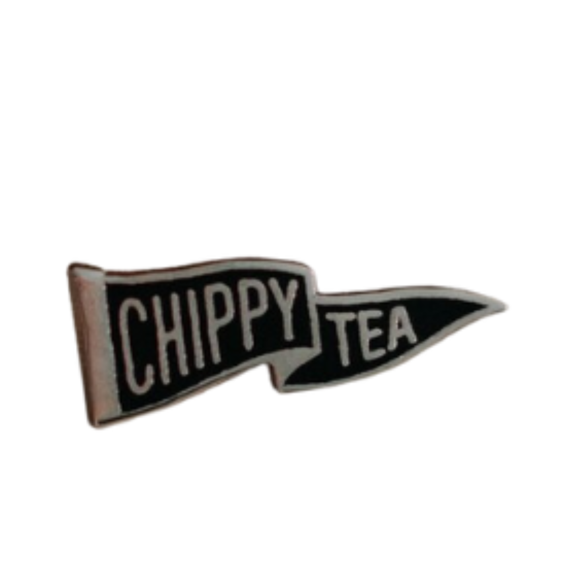 Chippy Tea Pin Badge – Baltic Shop