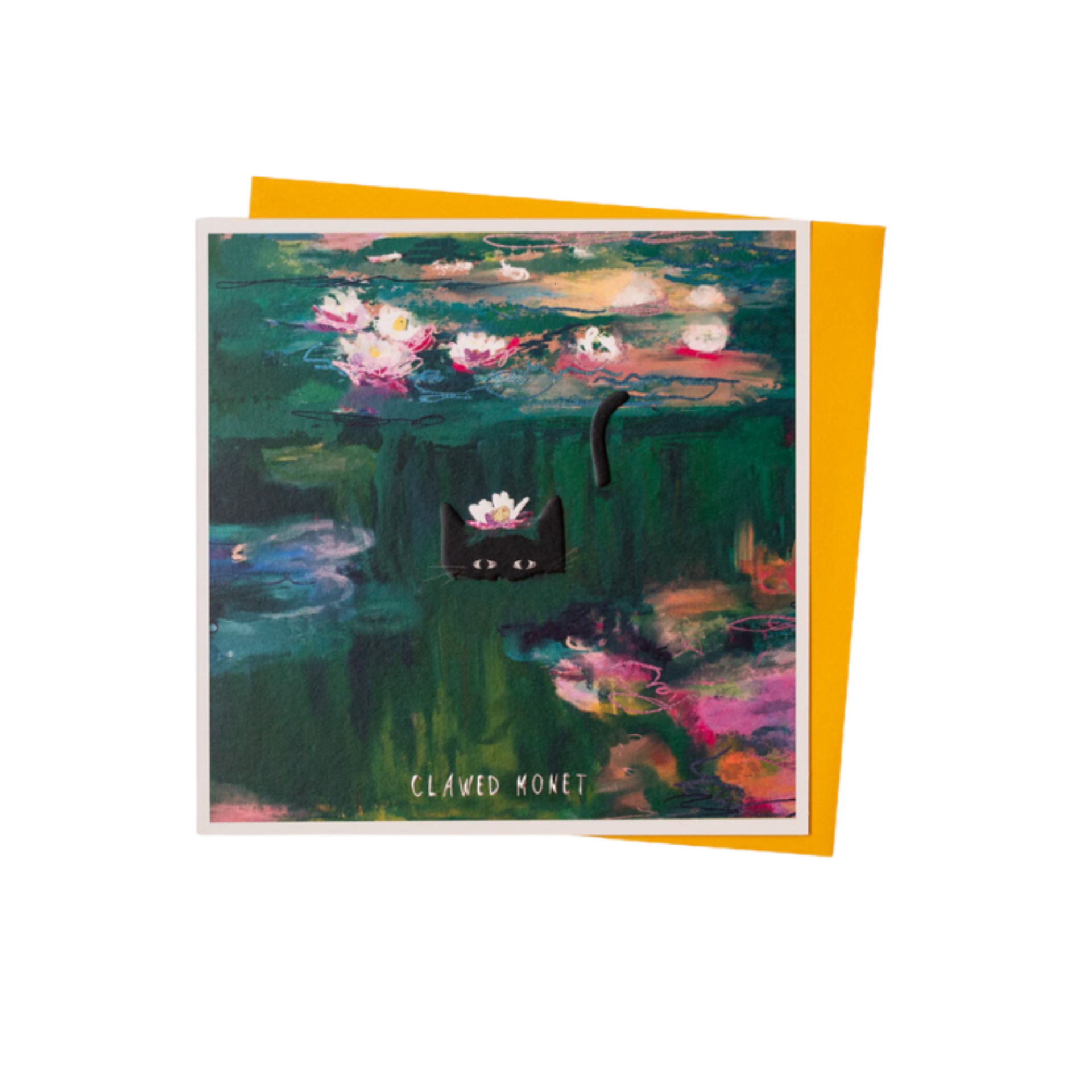 Clawed Monet Greeting Card – Baltic Shop