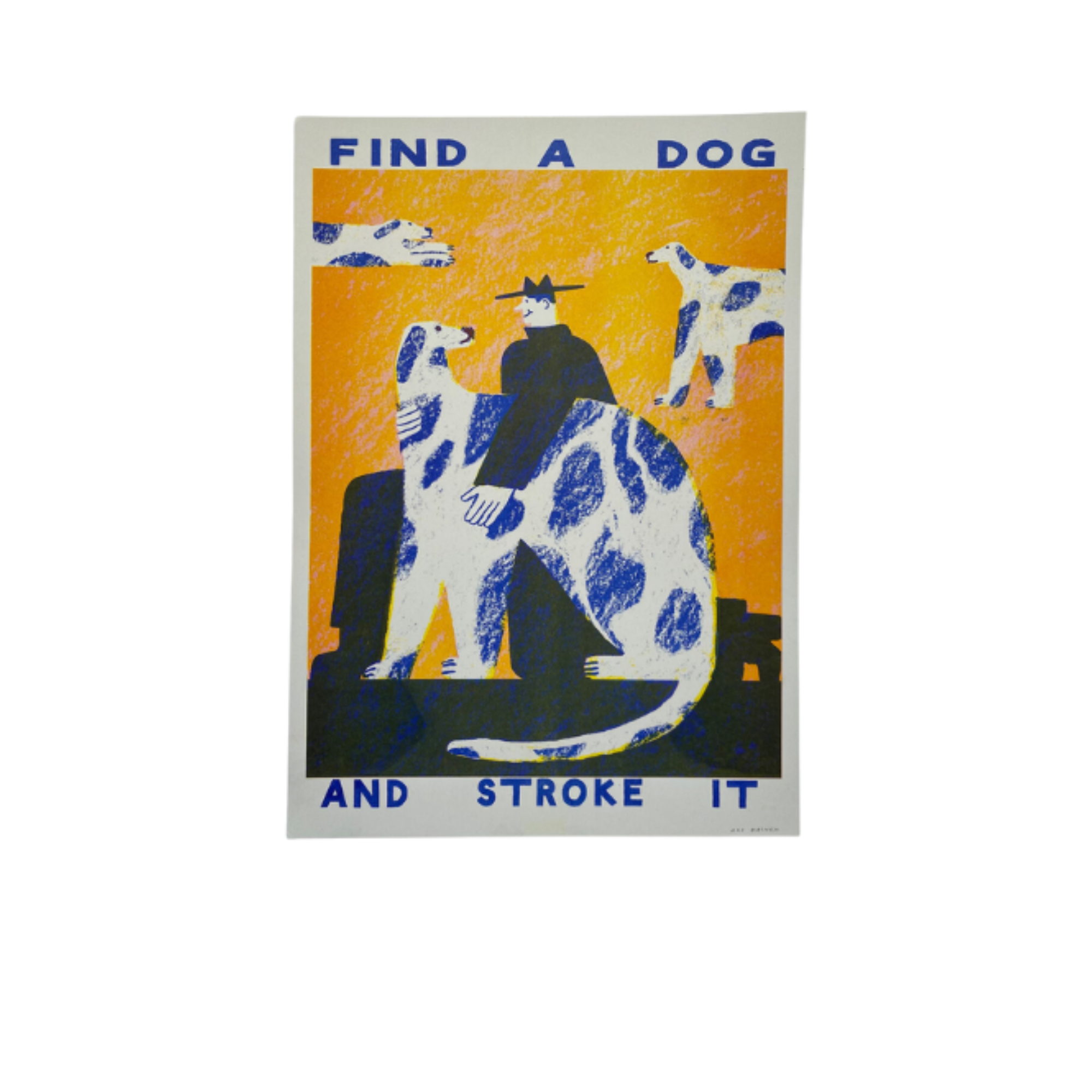 Find A Dog A3 Print – Baltic Shop