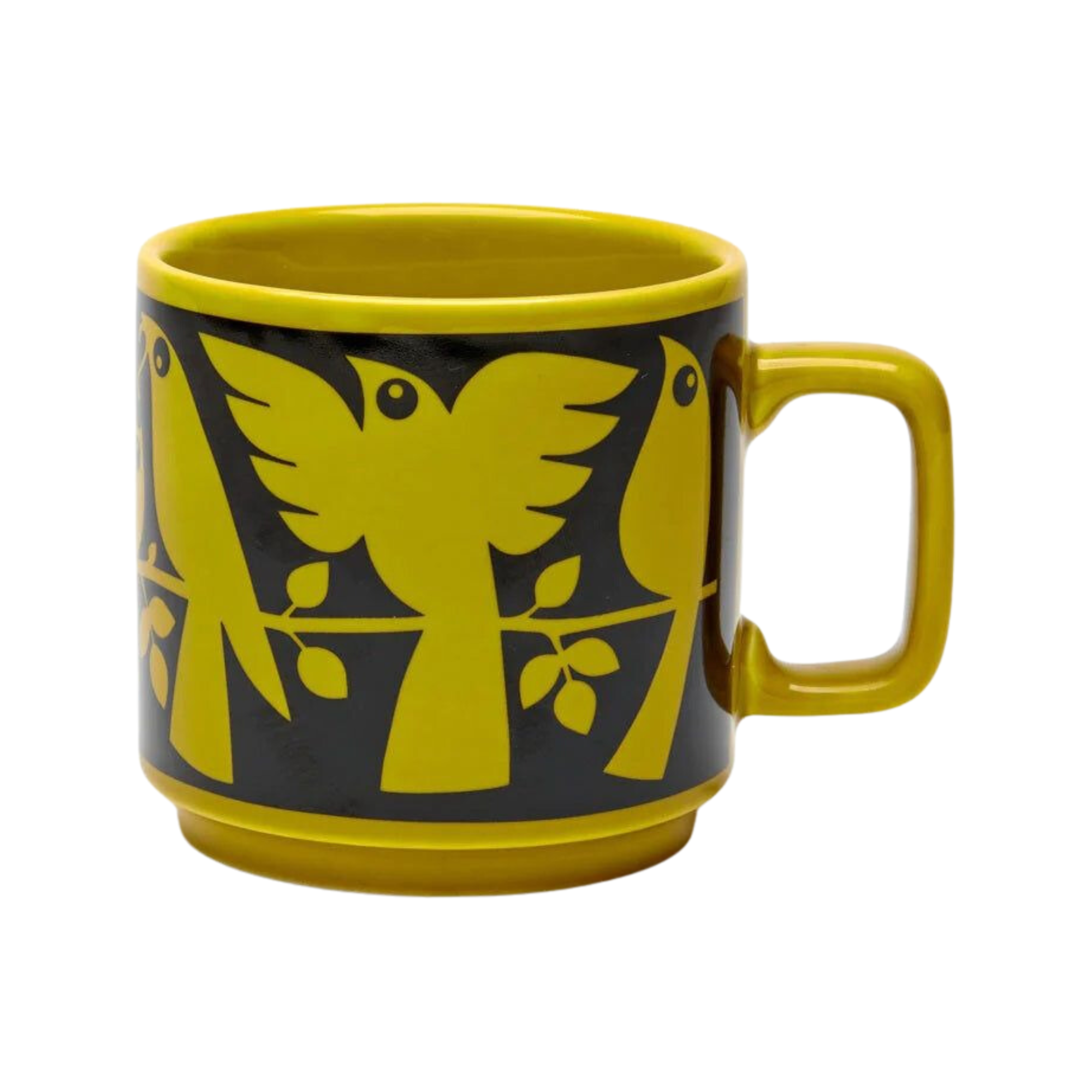 Hornsea Mug - Birds Chartreuse – Baltic Shop
