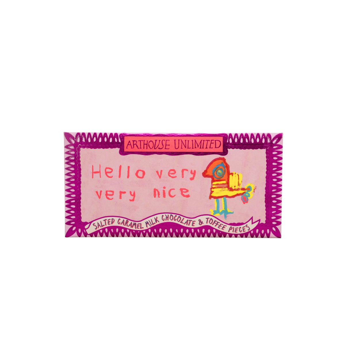 Joy Sized Hello Very Very Nice Chocolate Salted Caramel Milk Chocolate ...