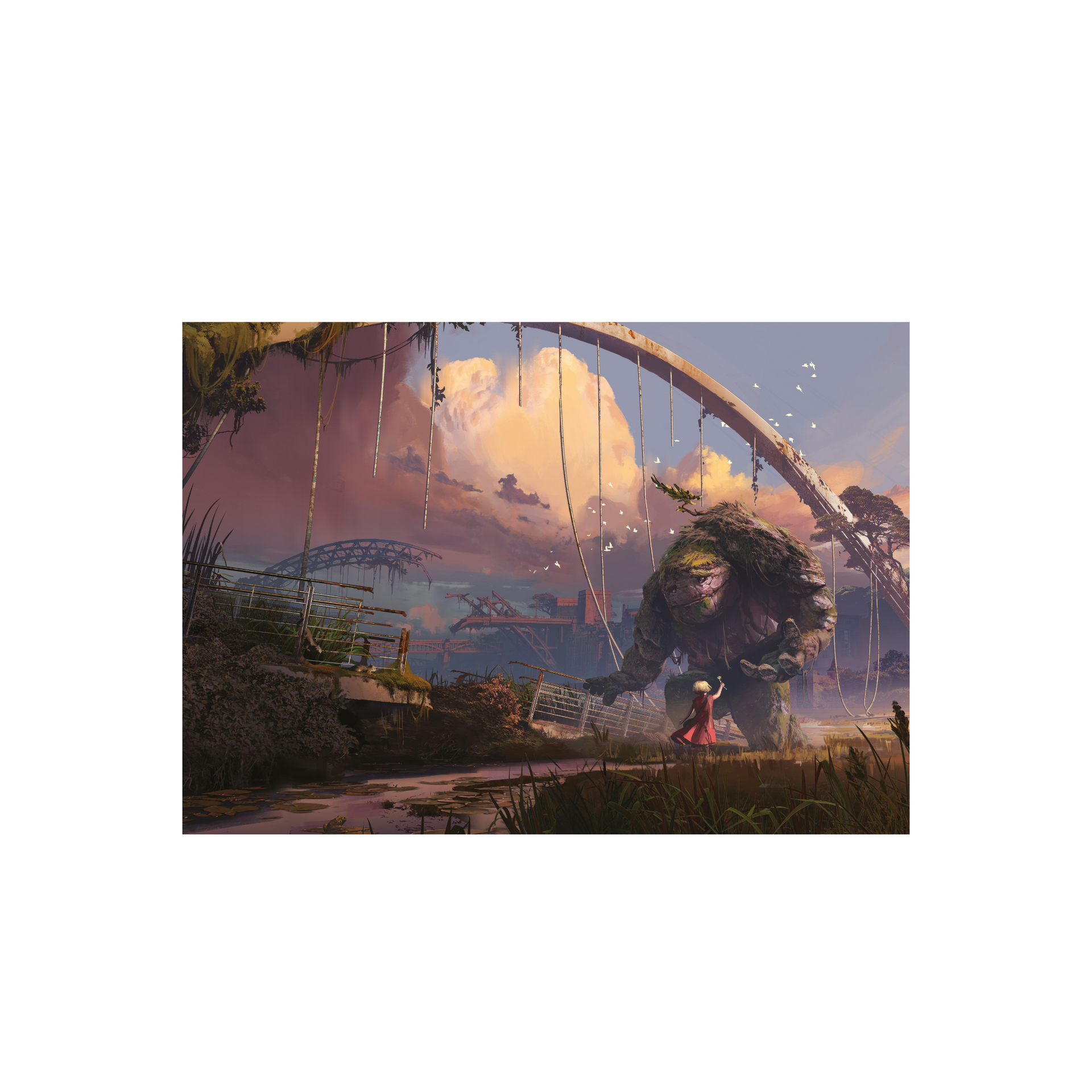 Atomhawk The Realm - Millennium Bridge Print – Baltic Shop