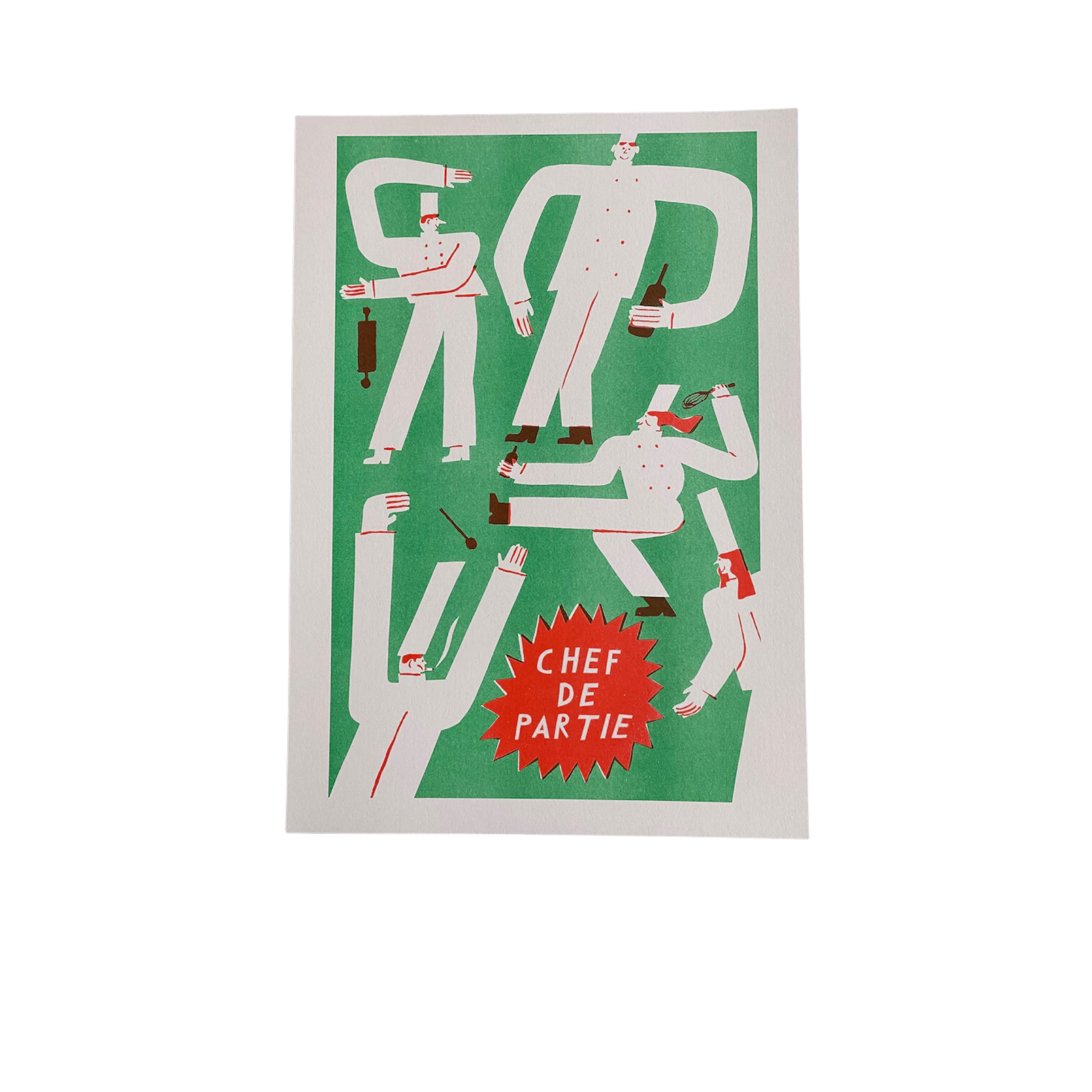 Max Machen Chef de Partie A3 Print – Baltic Shop